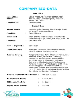 VG CAD COMPANY PROFILE - FINAL updated | PDF