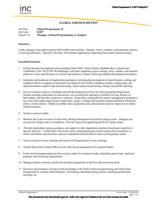 Clinical Programmer II 01057 01May2012.docx