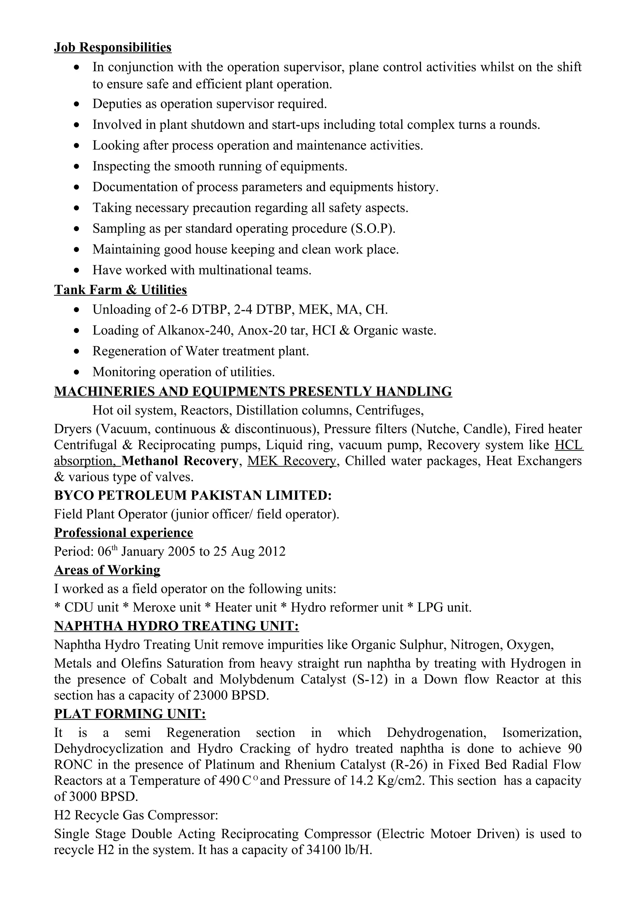 SYED NAVEED ALI cv | DOC