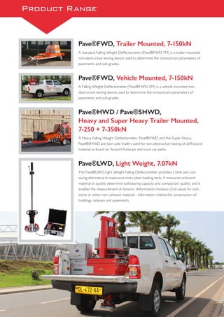 PT - Falling Weight Deflectometer | PDF