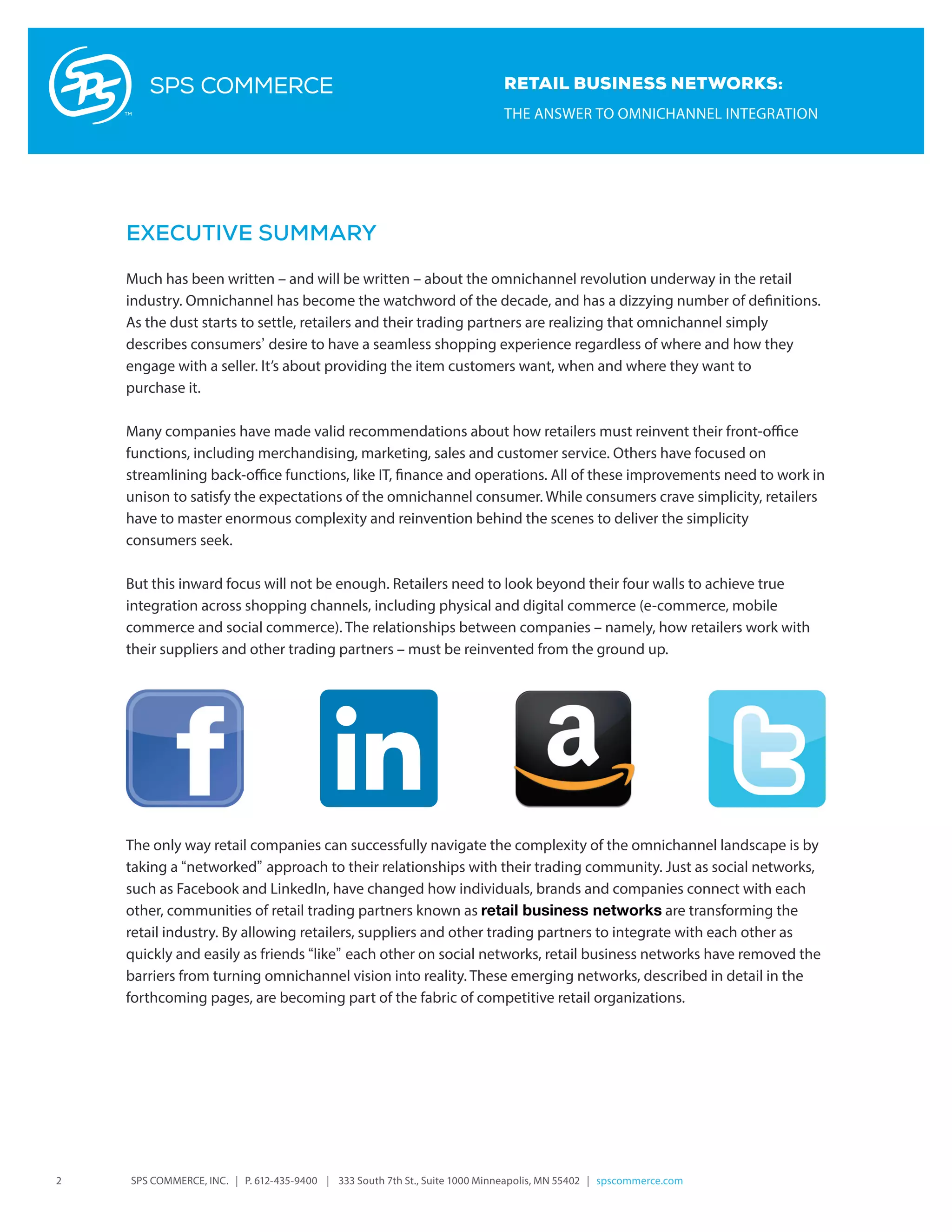 SPS Commerce Omnichannel White Paper | PDF