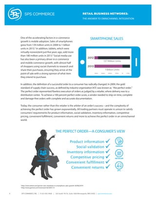 SPS Commerce Omnichannel White Paper | PDF | Retail Industry | Industries
