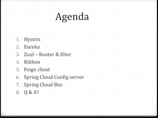 Spring Cloud and Netflix Components | PPT