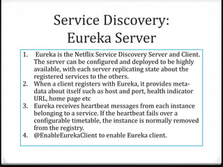 Spring Cloud and Netflix Components | PPTX