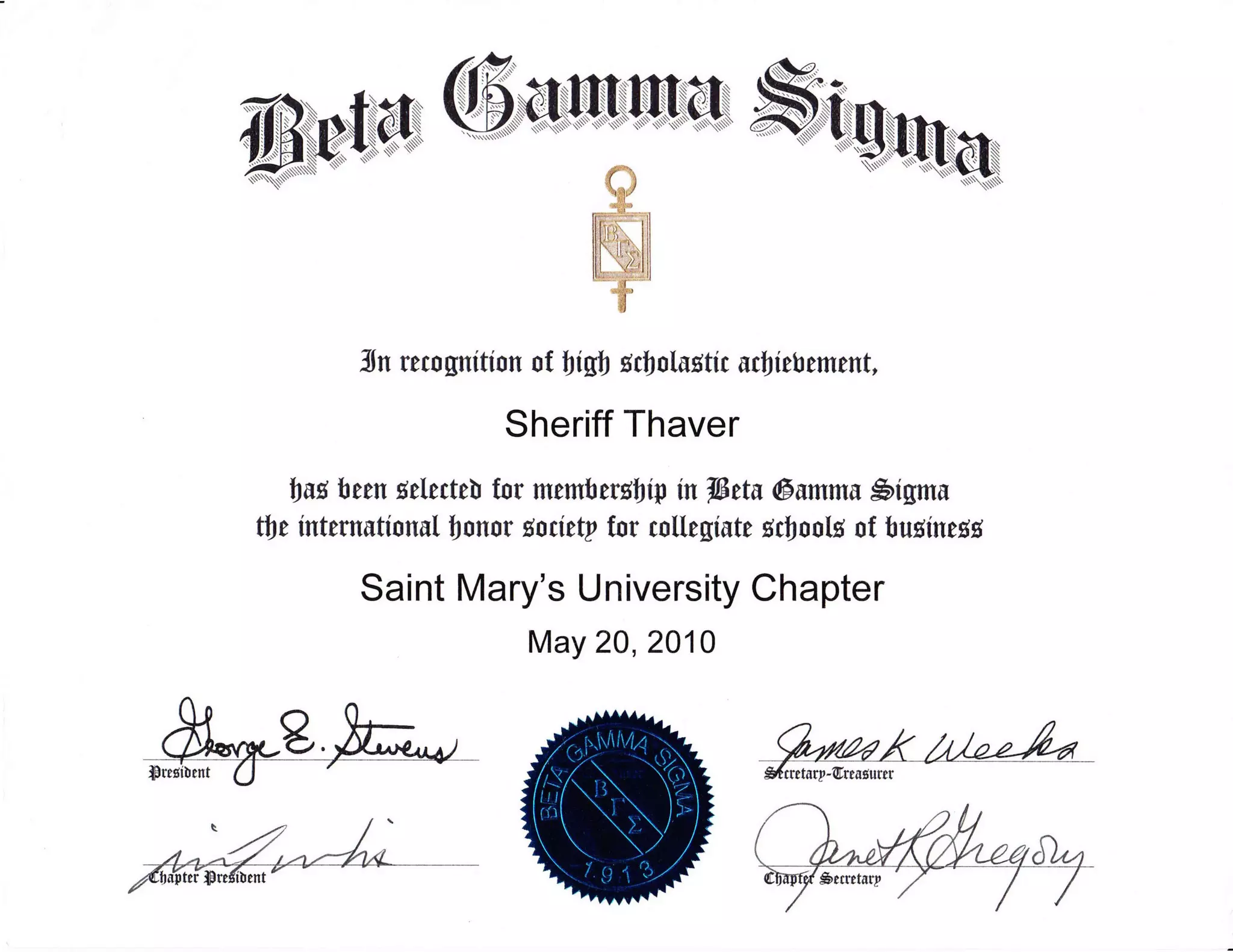 Beta Gamma Sigma | PPT