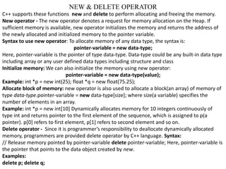 C++ - UNIT_-_IV.pptx which contains details about Pointers | PPT