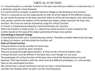 C++ - UNIT_-_IV.pptx which contains details about Pointers | PPTX | Programming Languages ...
