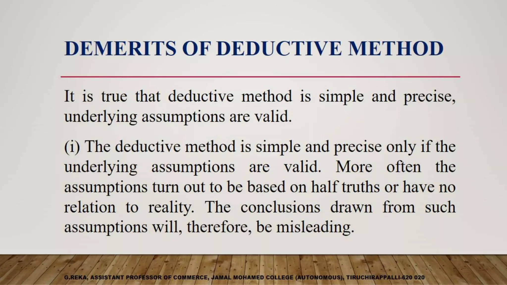 METHODS OF ECONOMIC ANALYSIS | PPTX