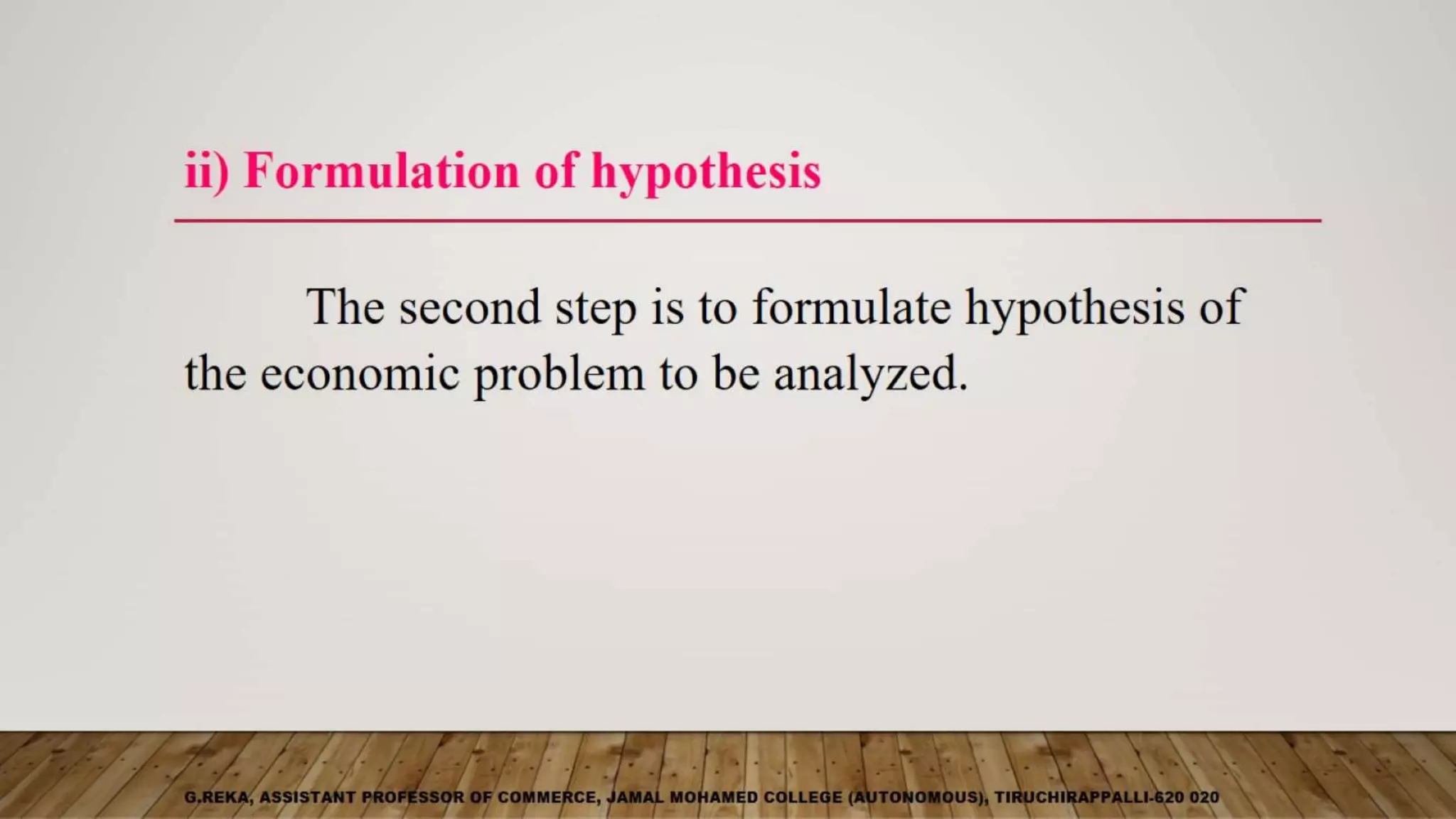METHODS OF ECONOMIC ANALYSIS | PPTX