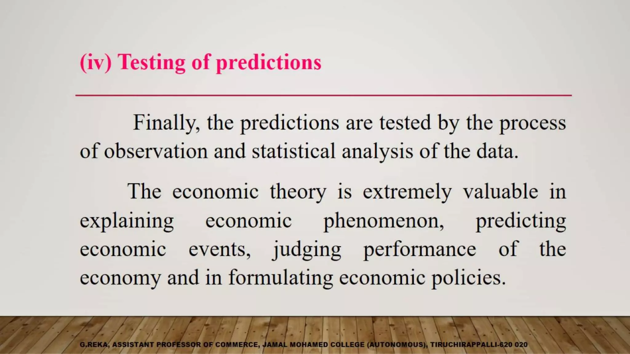 METHODS OF ECONOMIC ANALYSIS | PPTX