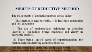 METHODS OF ECONOMIC ANALYSIS | PPTX