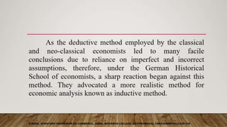 METHODS OF ECONOMIC ANALYSIS | PPTX