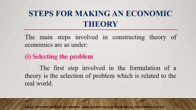 METHODS OF ECONOMIC ANALYSIS | PPTX