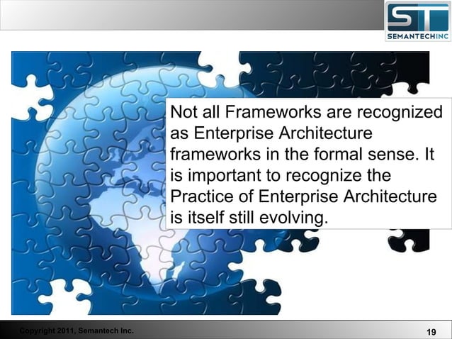 Enterprise Architecture Frameworks | PPT