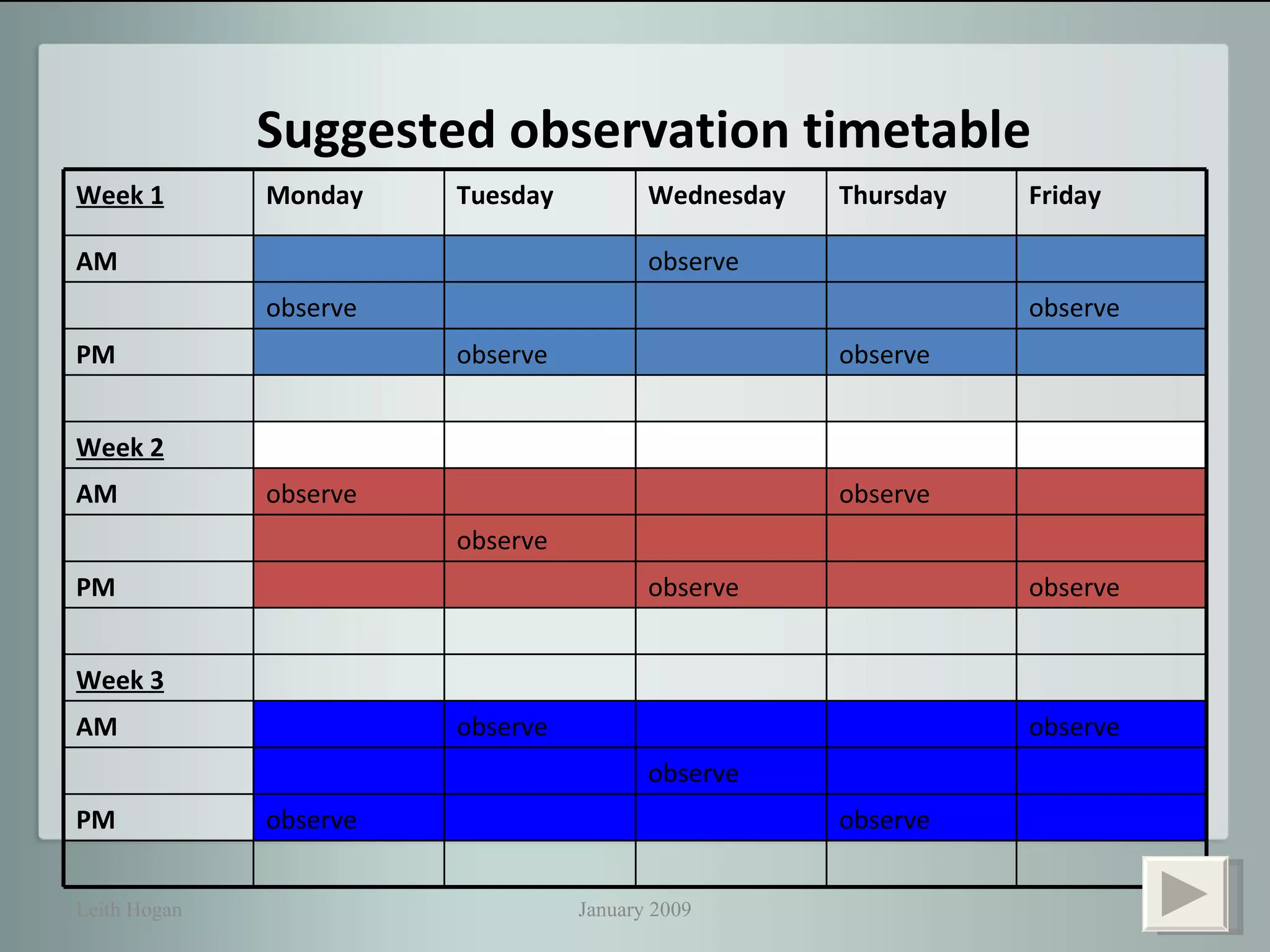 Curtin Education Assistants Conversion Course Logbook… observation ...