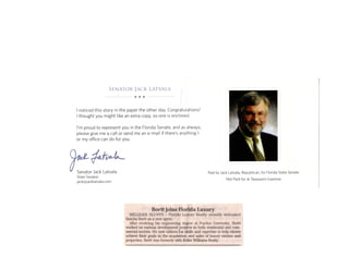Letter from Senator Jack Latvala | PDF