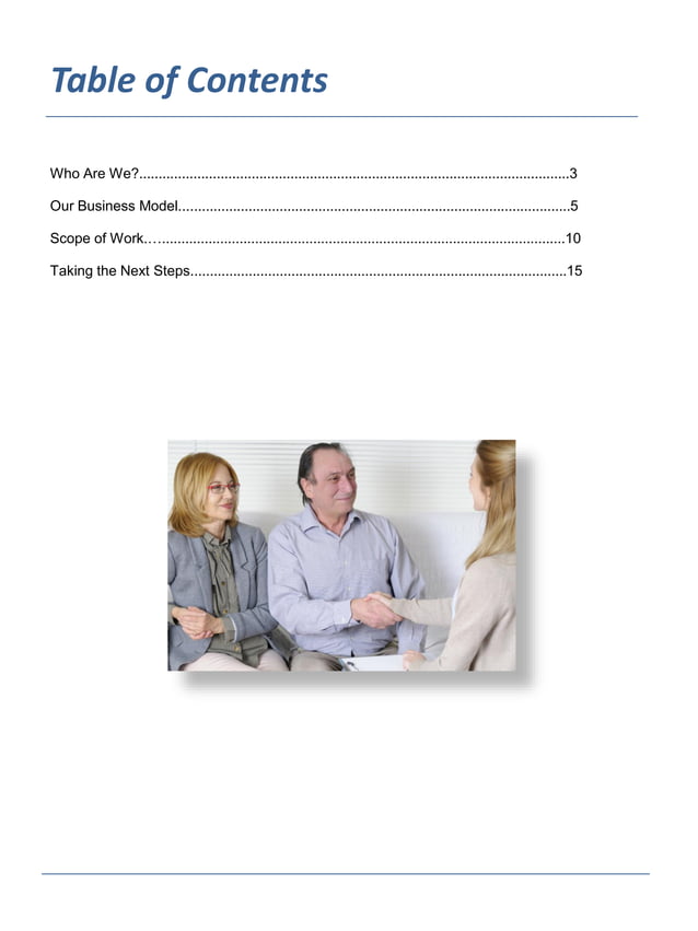 Business Credibility Packet | PDF