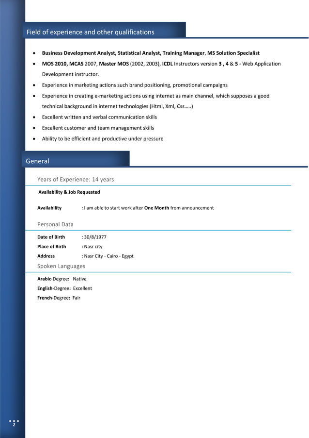 Hiba M.Sayyed-CV | PDF