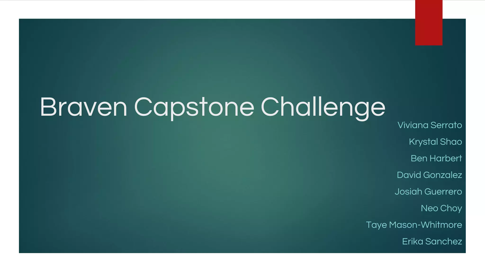 Braven Capstone Powerpoint | PDF