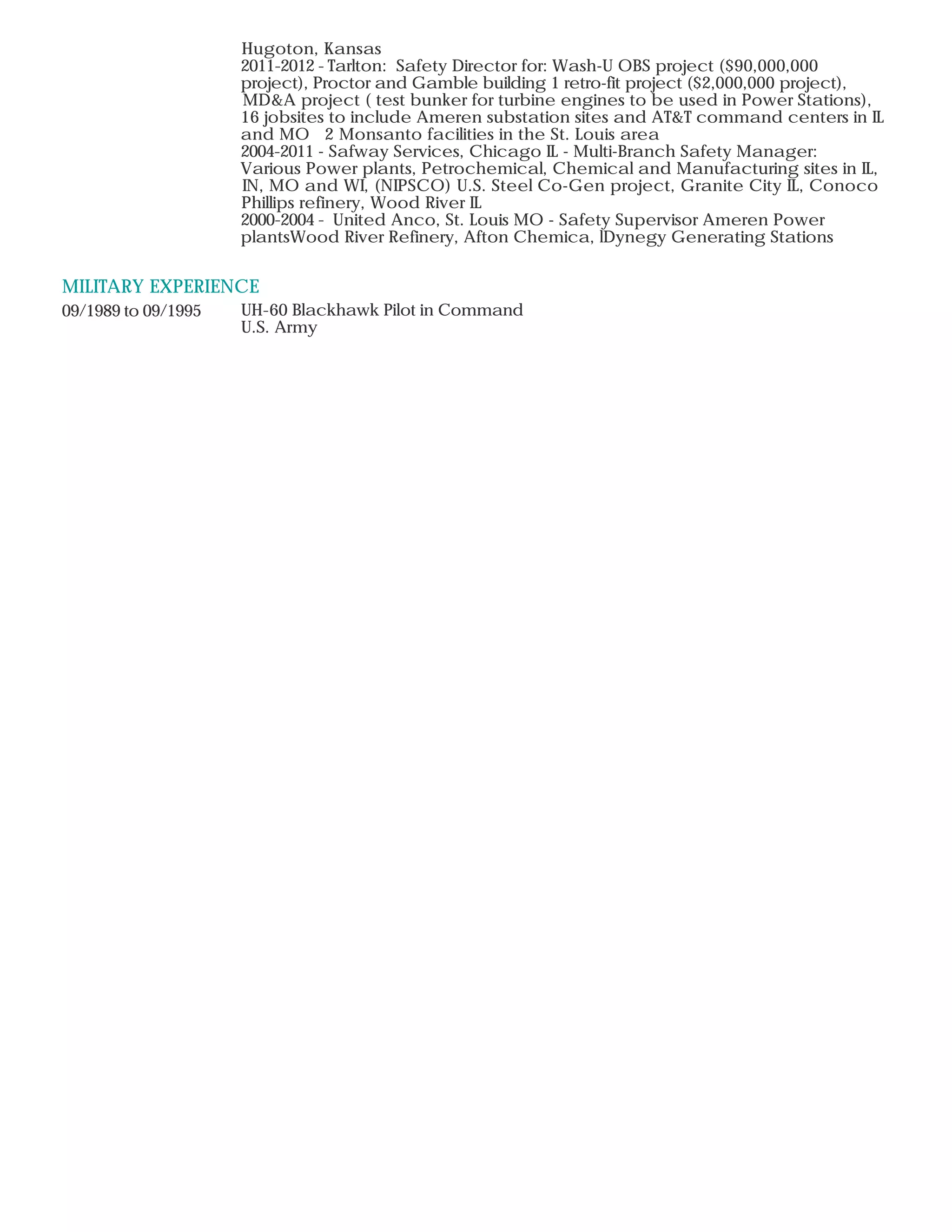 Robert W Goodwin Jr Resume 1 | PDF