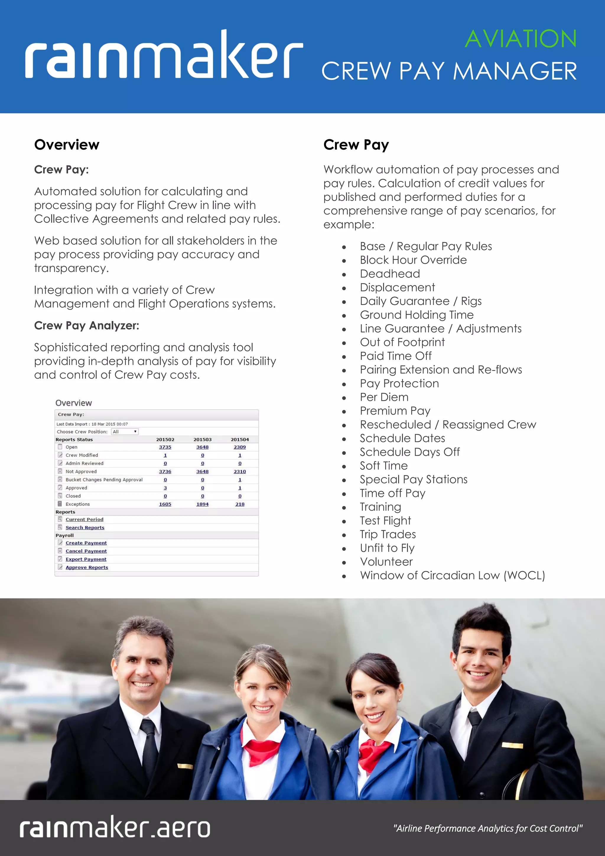 Rainmaker Crew Pay | PDF