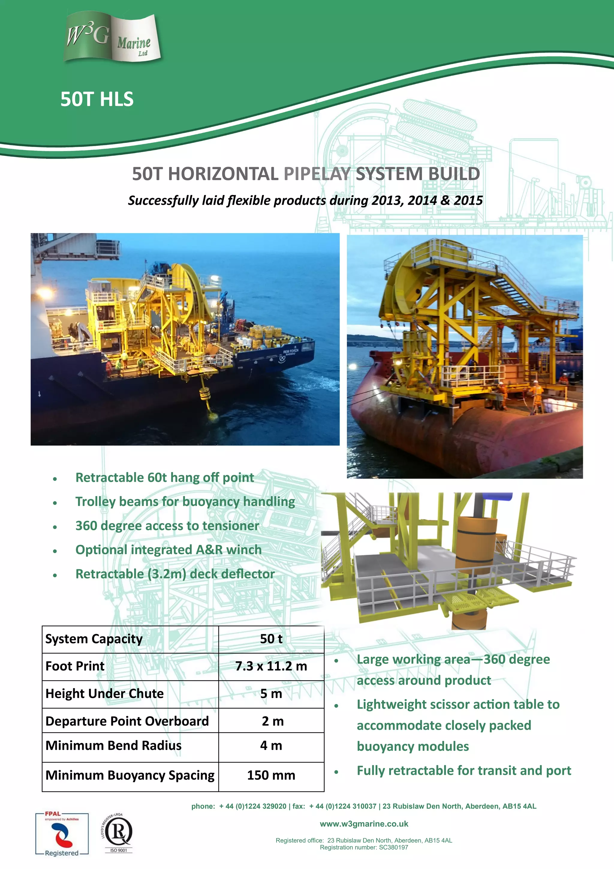 50t_Horizontal_Lay_System | PDF