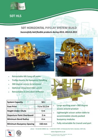 50t_Horizontal_Lay_System | PDF