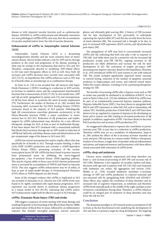 Spilman Enhancement of sAPPalpha review HAND | PDF