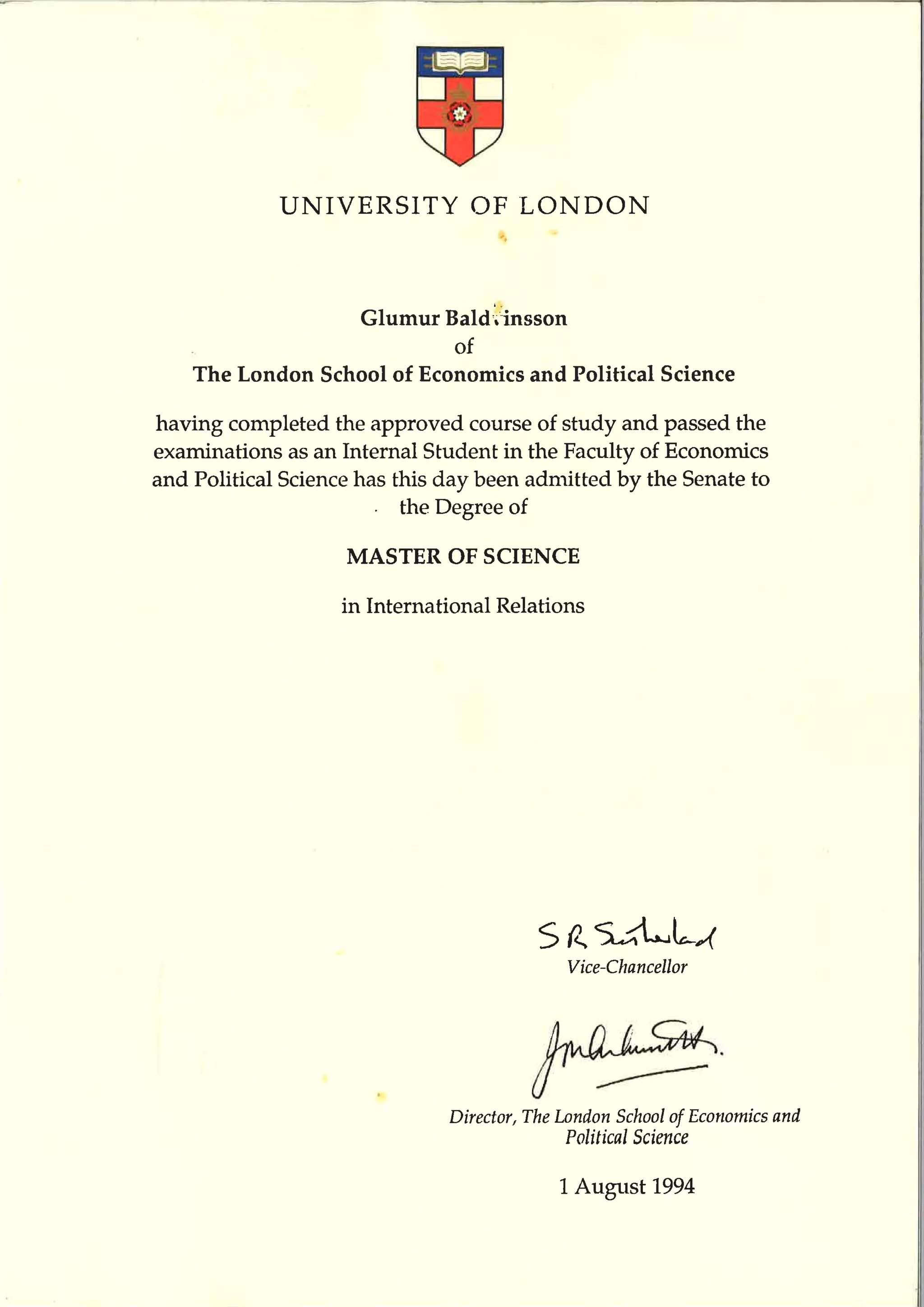 Diploma LSE | PDF