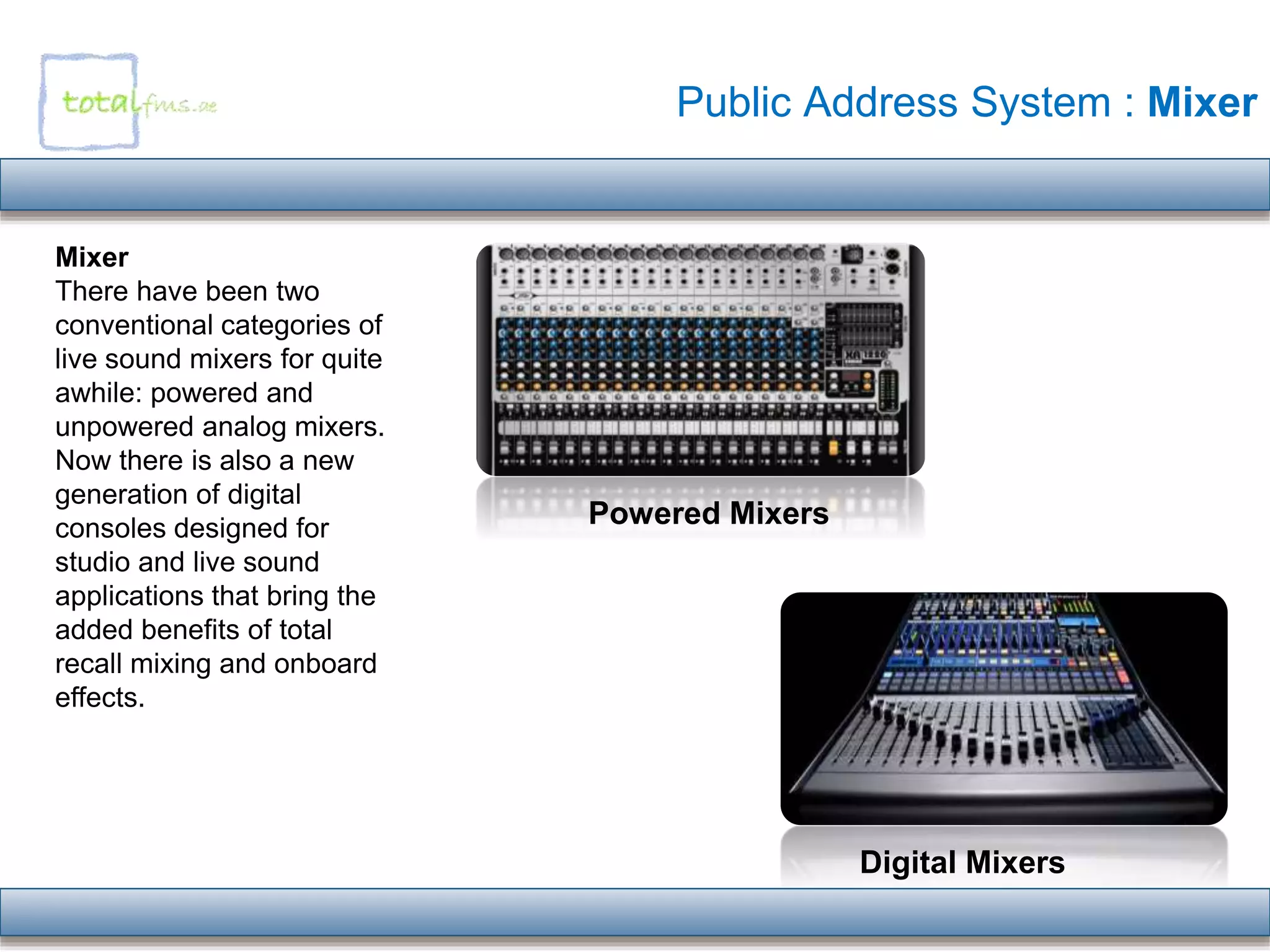 Public Address System | PPTX
