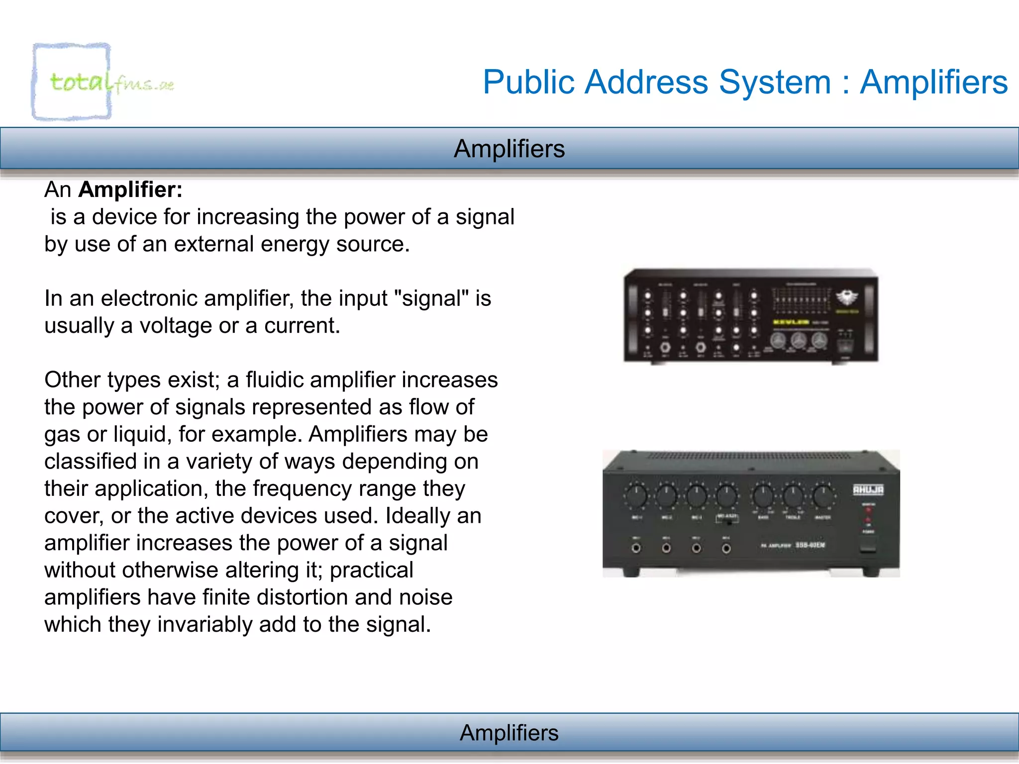Public Address System | PPTX