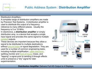 Public Address System | PPT
