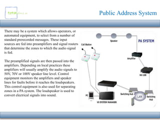 Public Address System | PPT