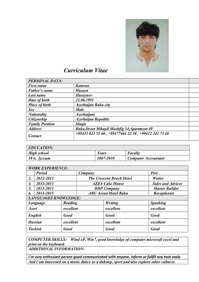 CV-Application | DOC