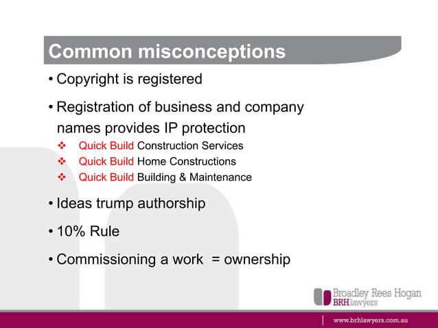 IP Ownership Issues | PPT