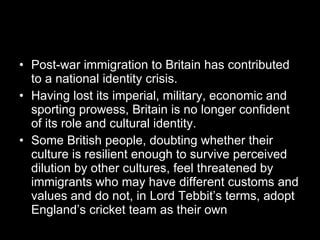 Britian, race and identity | PPT