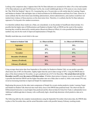 AssessmentReportDayWithOurStudents-SimpleSixData2015 | PDF