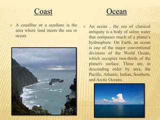 Coastal Land form | PPT