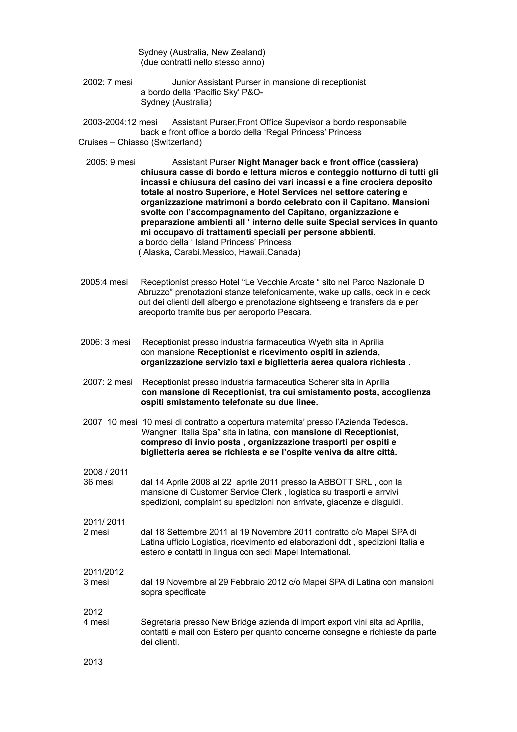 alessia cv italy piu foto | PDF