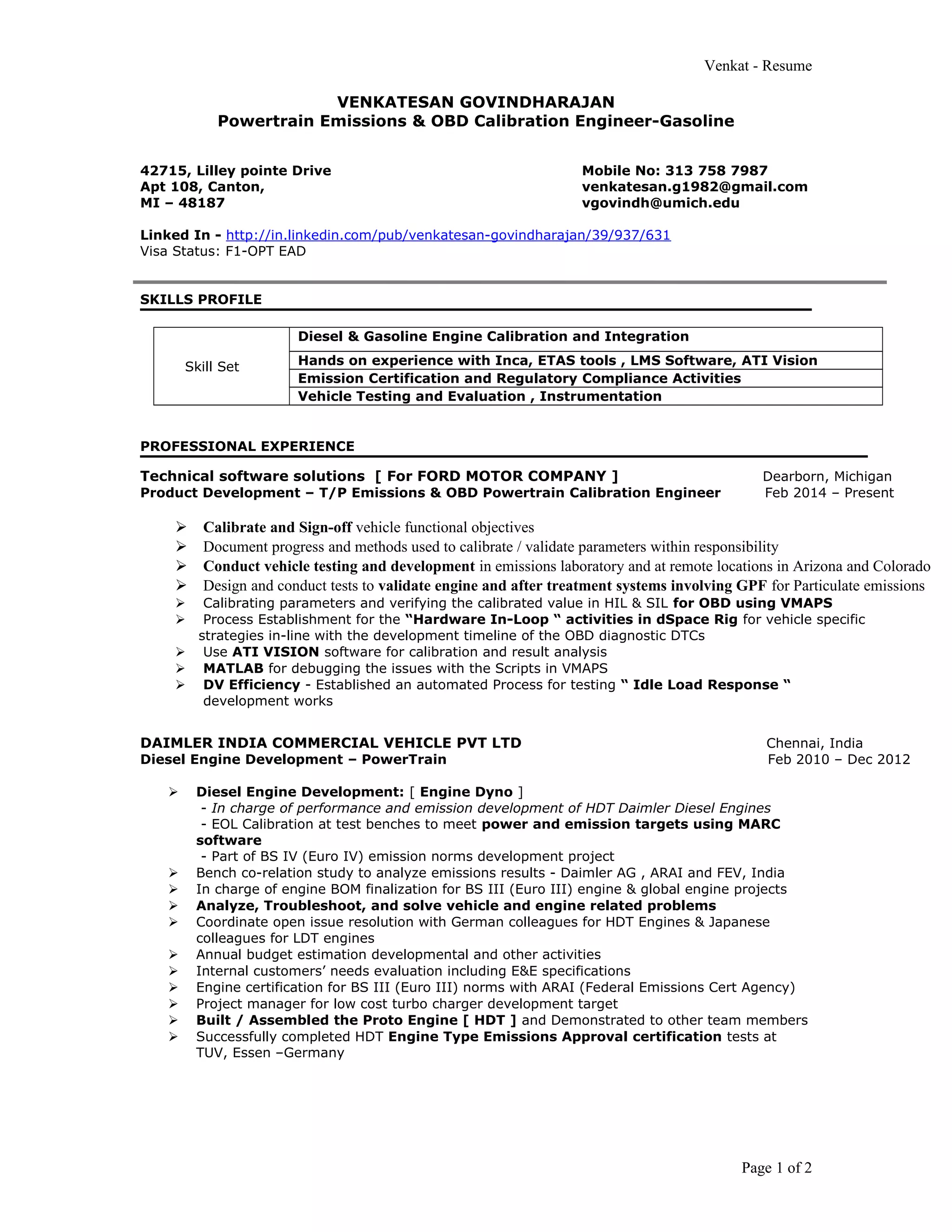 Venkat_ Resume | DOC