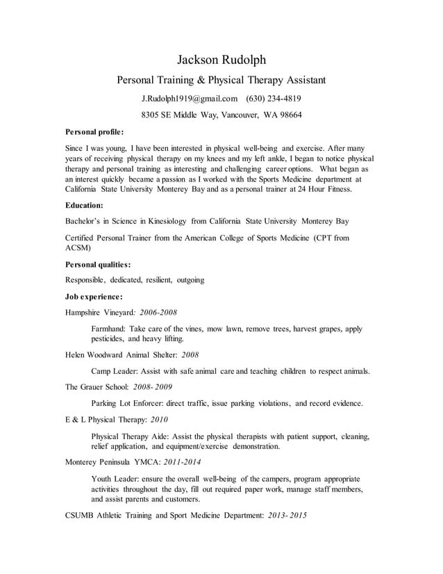 Rudolph_Resume | PDF