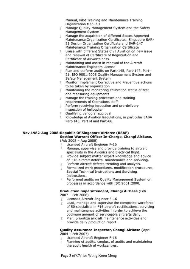 Wong KM resume 10-08-16 | PDF