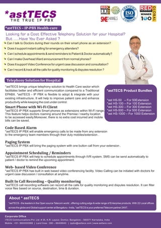 hospitals-Brochure | PDF | Web Conferencing | Computer Software and ...