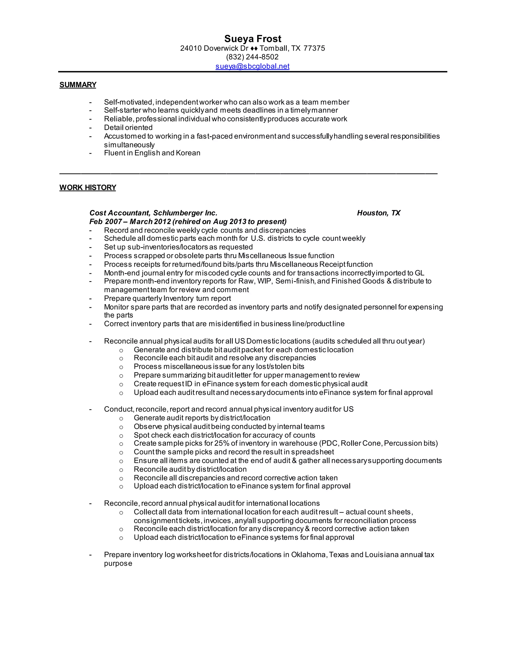 resume current updated | DOCX