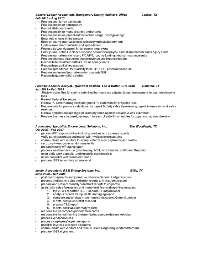 resume current updated | PDF
