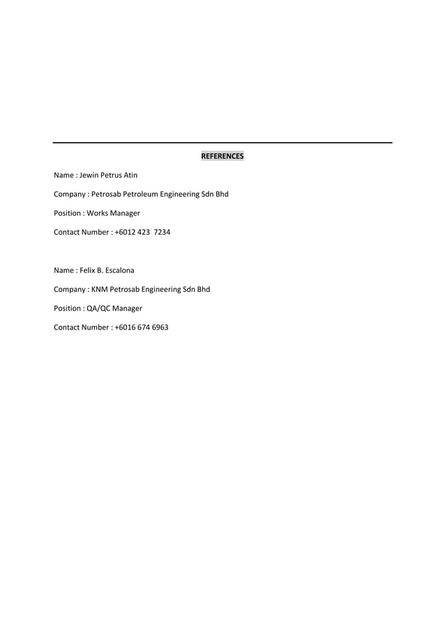 MOHAMAD FAIZ BIN ABDULLAH - RESUME | PDF