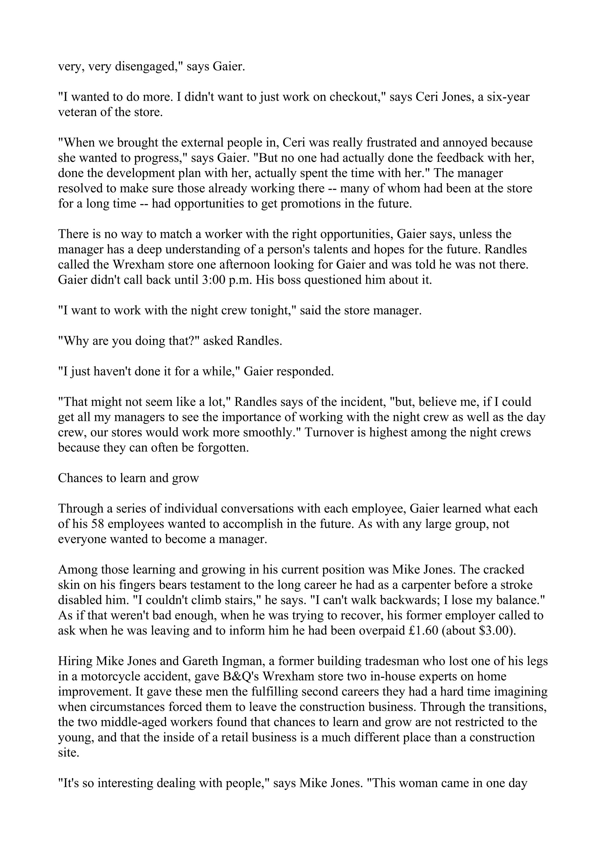 Gallup Great Manager Interview | DOC