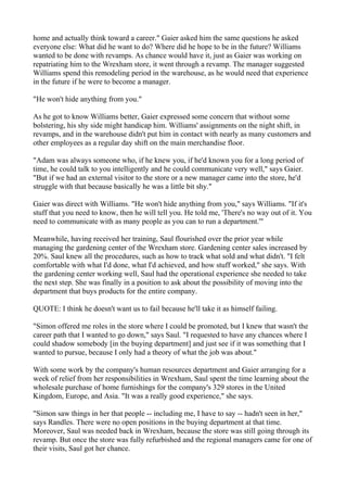 Gallup Great Manager Interview | DOC | Business Administration | Business