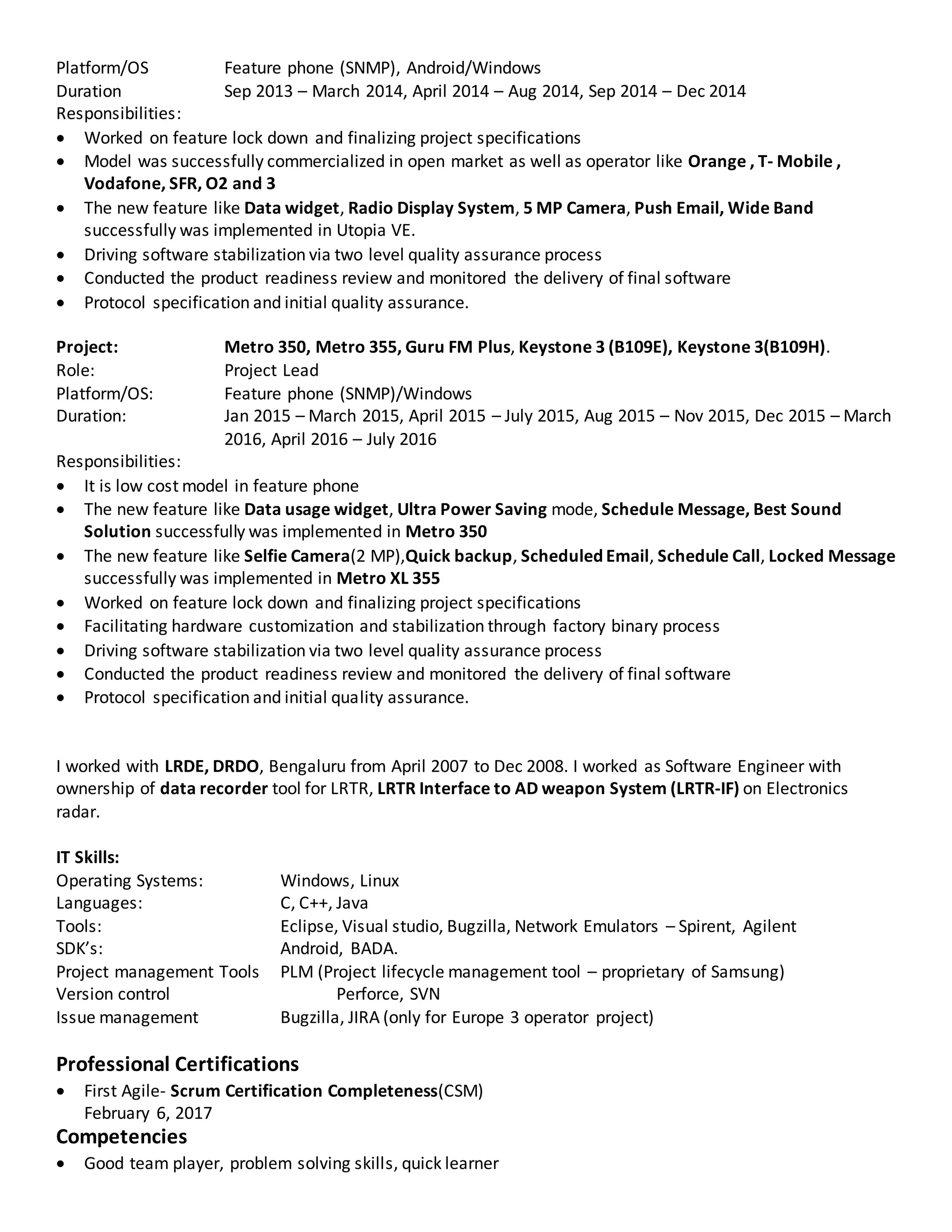 N Sivakumar 9+_CV_Feb | PDF