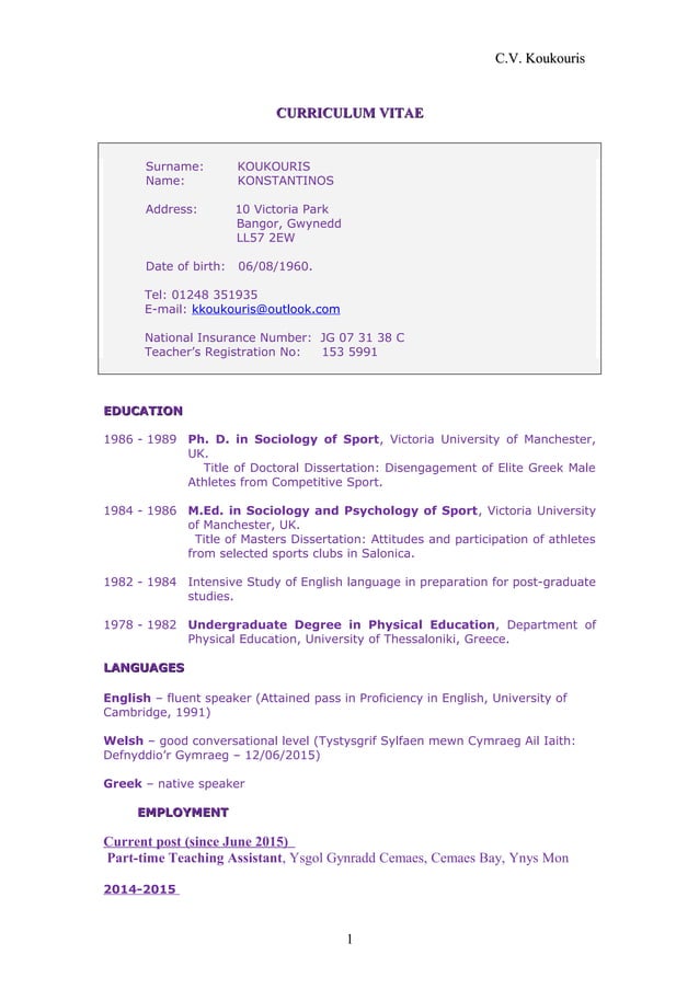 CURRICULUM VITAE.M.comprehensive | PDF